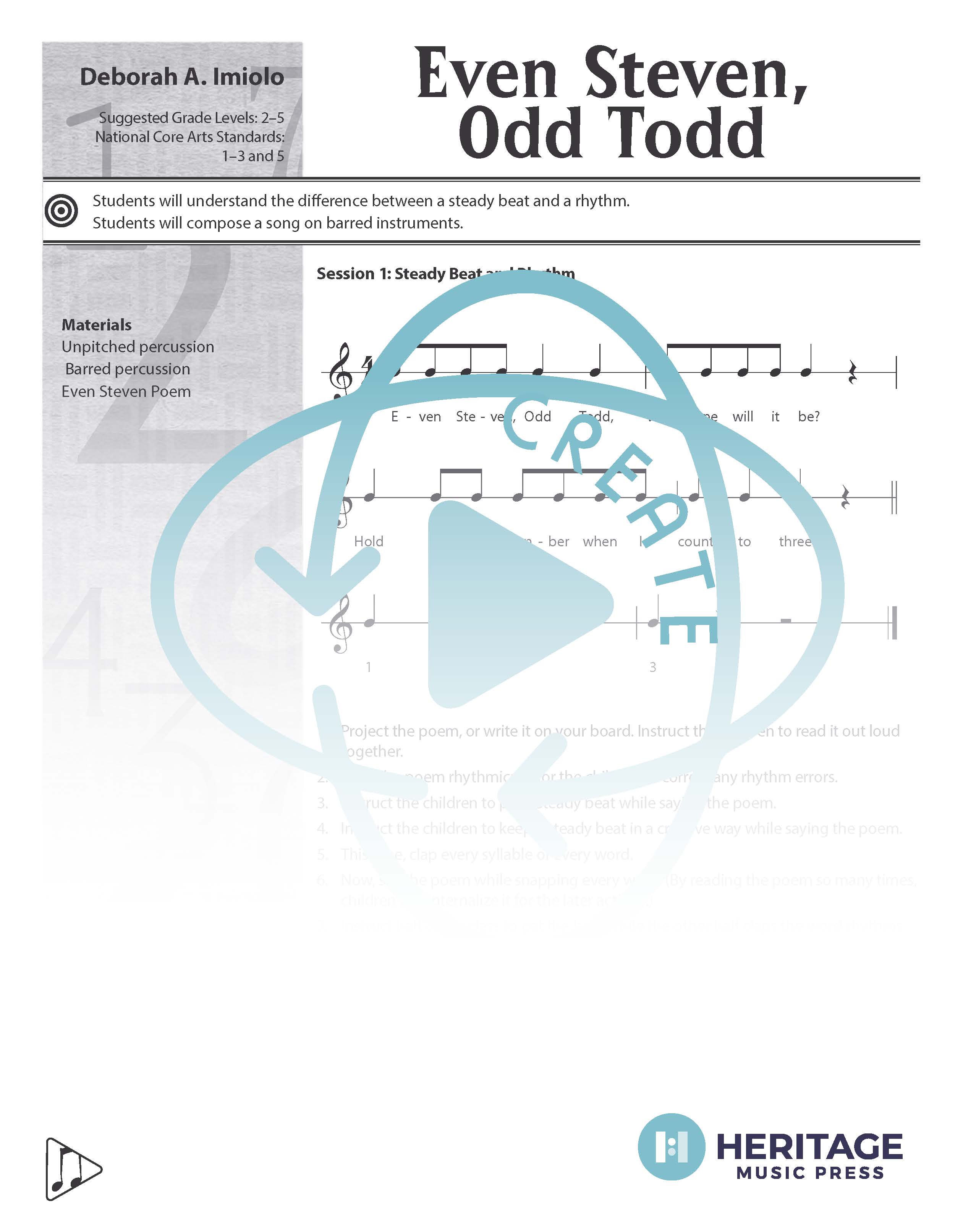 Even Steven, Odd Todd