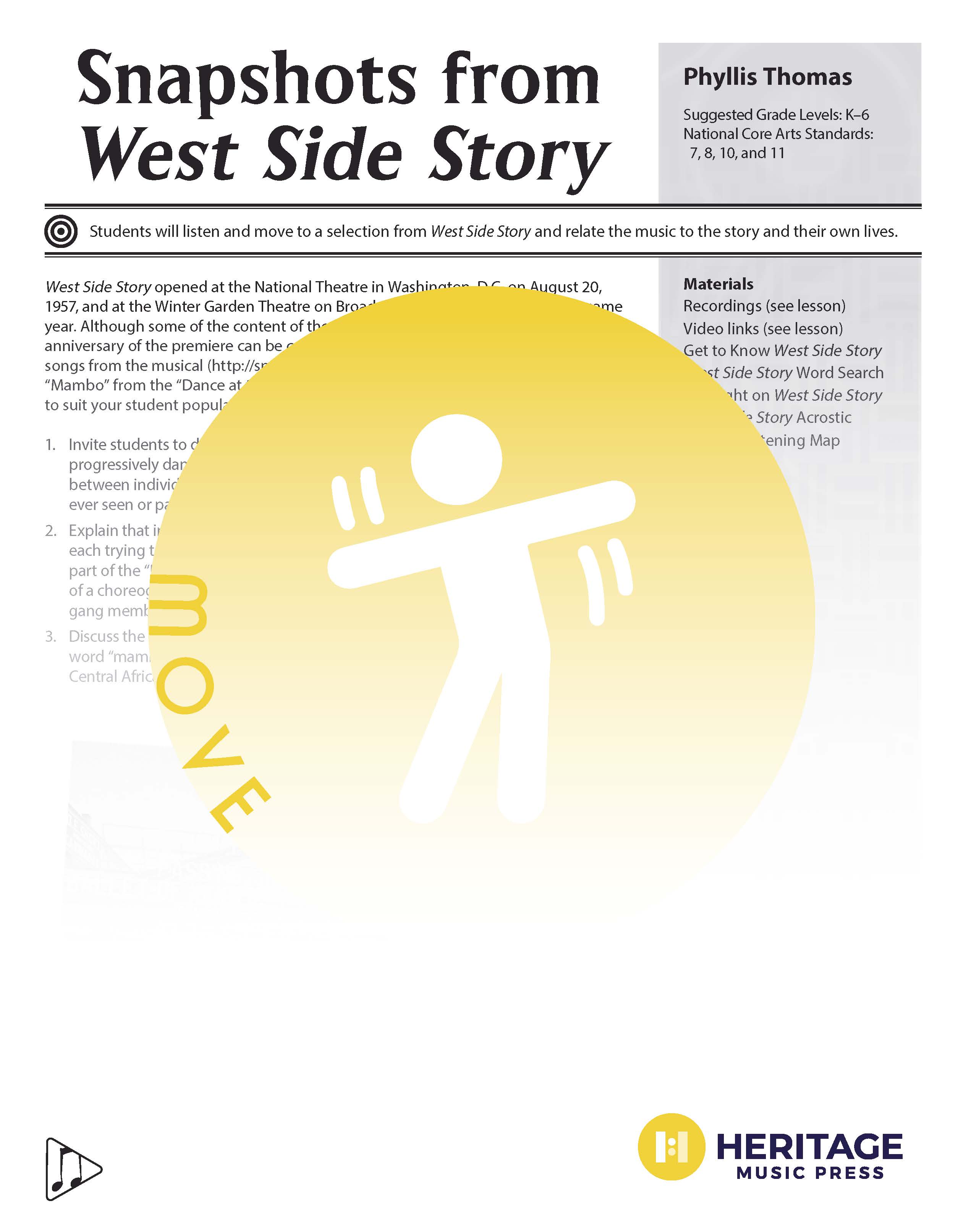 Snapshots from West Side Story