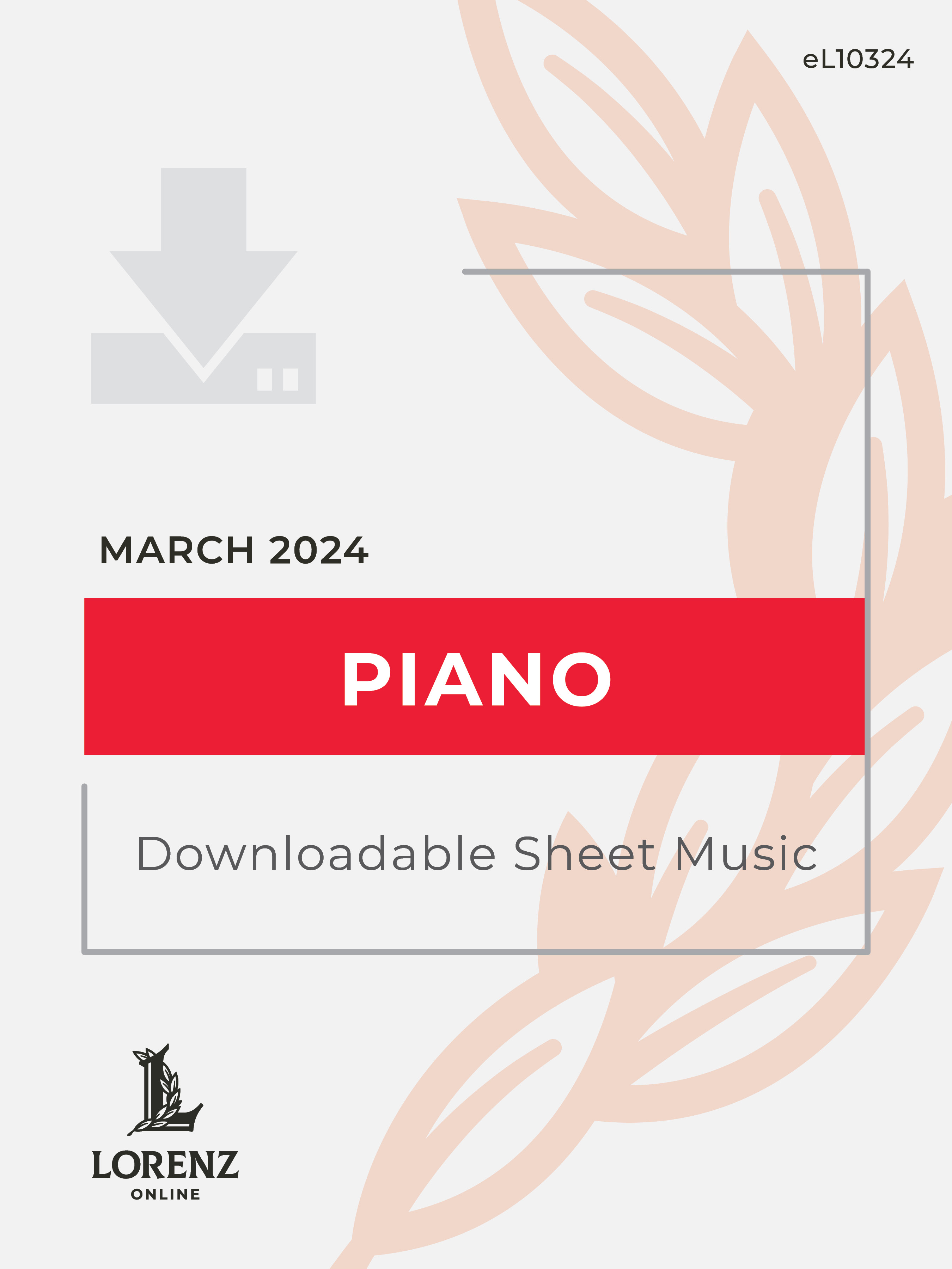 Lorenz Online - Piano, March 2024